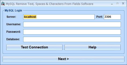 MySQL Remove Text Spaces Characters From Fields Software