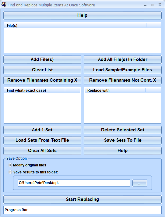  Find And Replace Multiple Items At Once Software